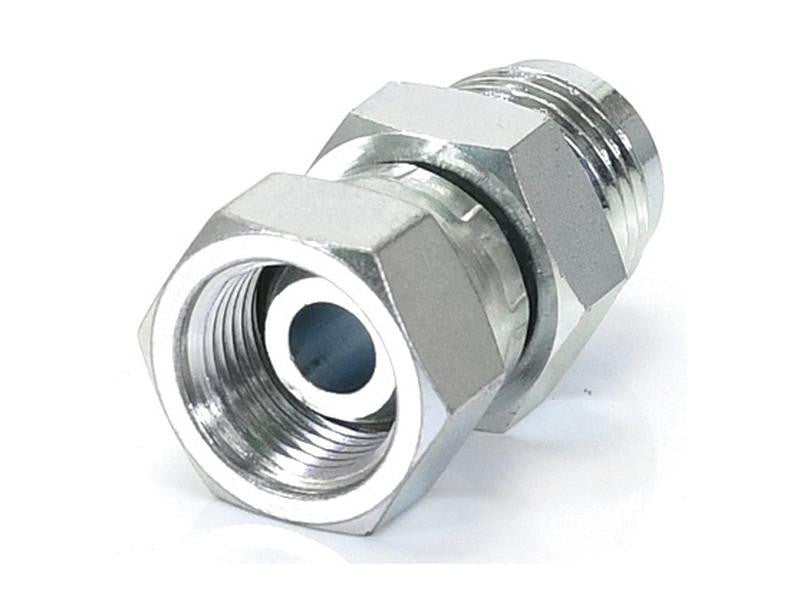 Hydraulic Adaptor 3/4" JIC Male x 3/8" BSP Swivel Female Connector Fit – Pelham Equipment