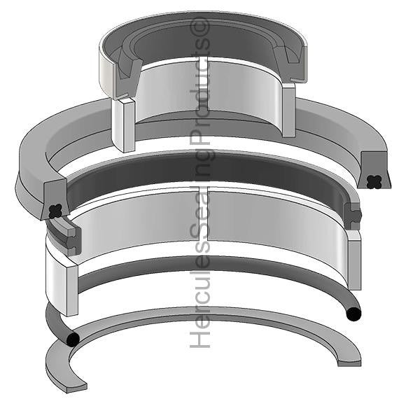 Seal Kit 86570916 for New Holland L150 LS140 LS150 Skid Steer Loaders ...
