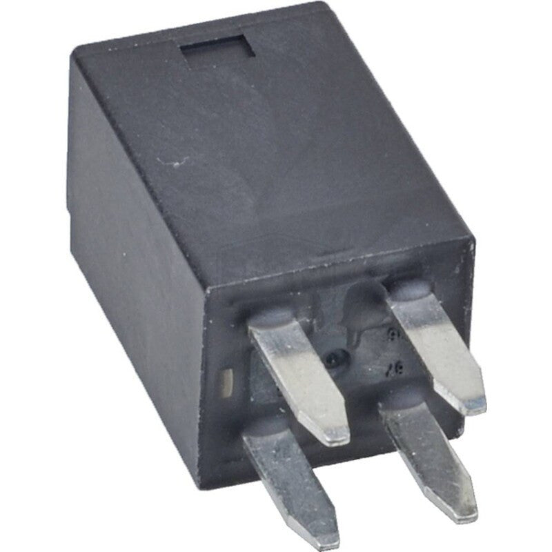 12V 20A Micro Relay with Mounting Bracket, 4 Terminals, Plated Termina ...