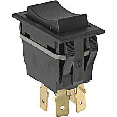 Rocker Switch DPDT 3 Position Momentary 12-36V Forward Reverse Switch ...