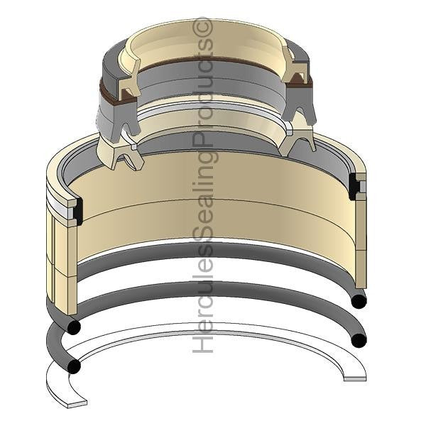 Backhoe Loader Kit 2938-6C-1290 for WB146-5 WB146PS-5 50x90mm – Pelham ...