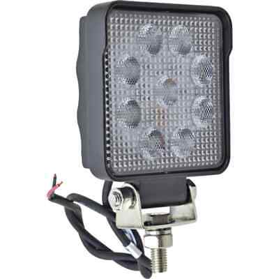 4" LED Work Light - 1000 Lumens, Flood/Narrow, Square, 12/24V, Pedesta ...