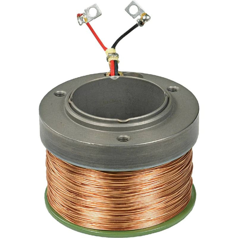 Stationary Field Coil 24V 50A New, 3.315" OD, 2 Leads, 3 Mounting Hole ...
