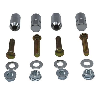 Wheel Stud and Nut Kit - 8 Nuts, 4 Screws, 4 Washers - Complete Set ...