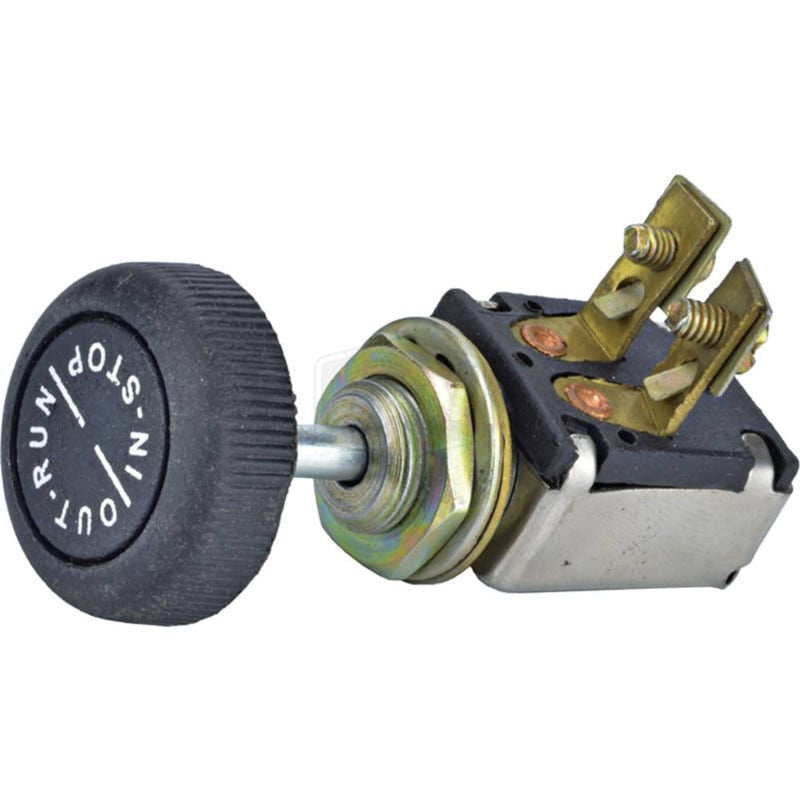 Push-Pull Switch for Battery System 6V, 2 Positions, 2 Terminals ...