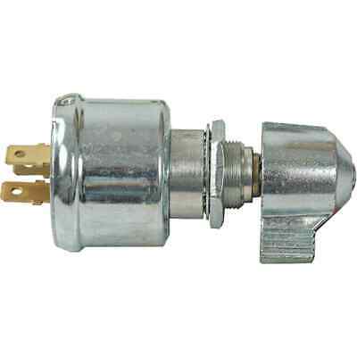 3 Position Ignition Switch 12V with 3 Blade Terminals for Wiring Conne ...