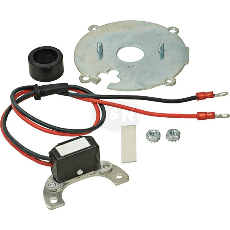 Ignitor Conversion Kit for 4 Cylinder Delco Points to Solid State 12V ...