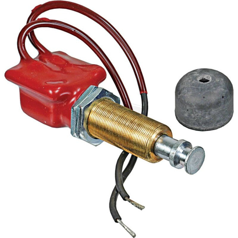 Push Button Switch SPST Momentary NC 12V Weather Sealed 2 Terminals ...