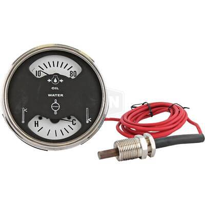 Multi-Gauge Panel Gauge Cluster Chrome Bezel Black Face for Various Mo ...