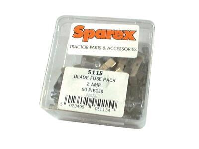 50 Pack 2.0A Blade Fuses - Gray Snap Pack for Automotive Use – Pelham ...