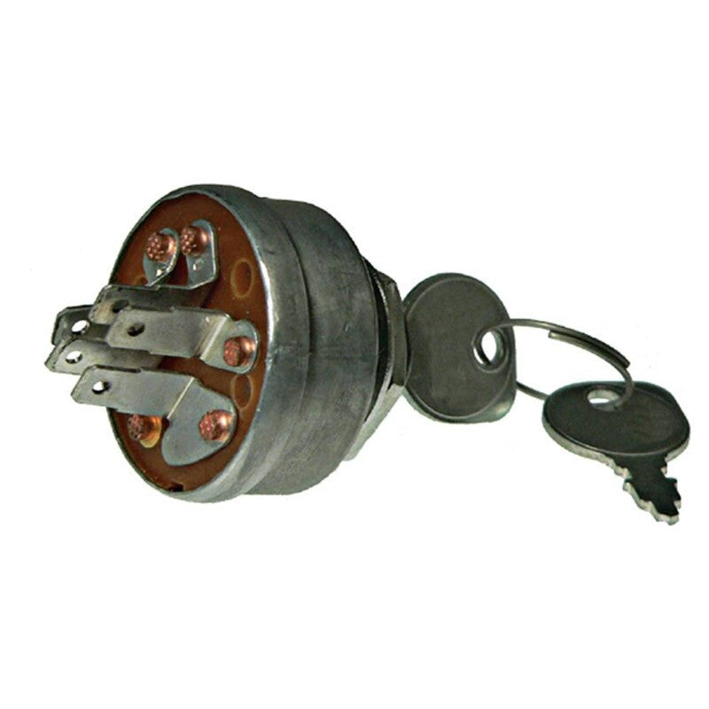 Ignition Switch for Murray, Gravely, Arrowhead - 5 Terminals, 4 Positi ...