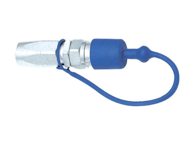 Faster Dust Cap Blue PVC 3/8'' TF38 Female Connector - Fits Various Mo ...